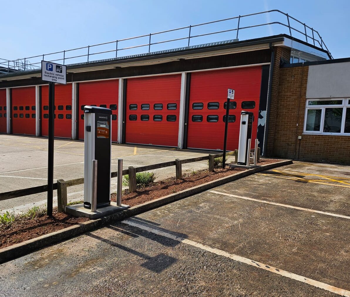 Swarco EV Chargepoint Installation for Torquay Community Fire Station ...